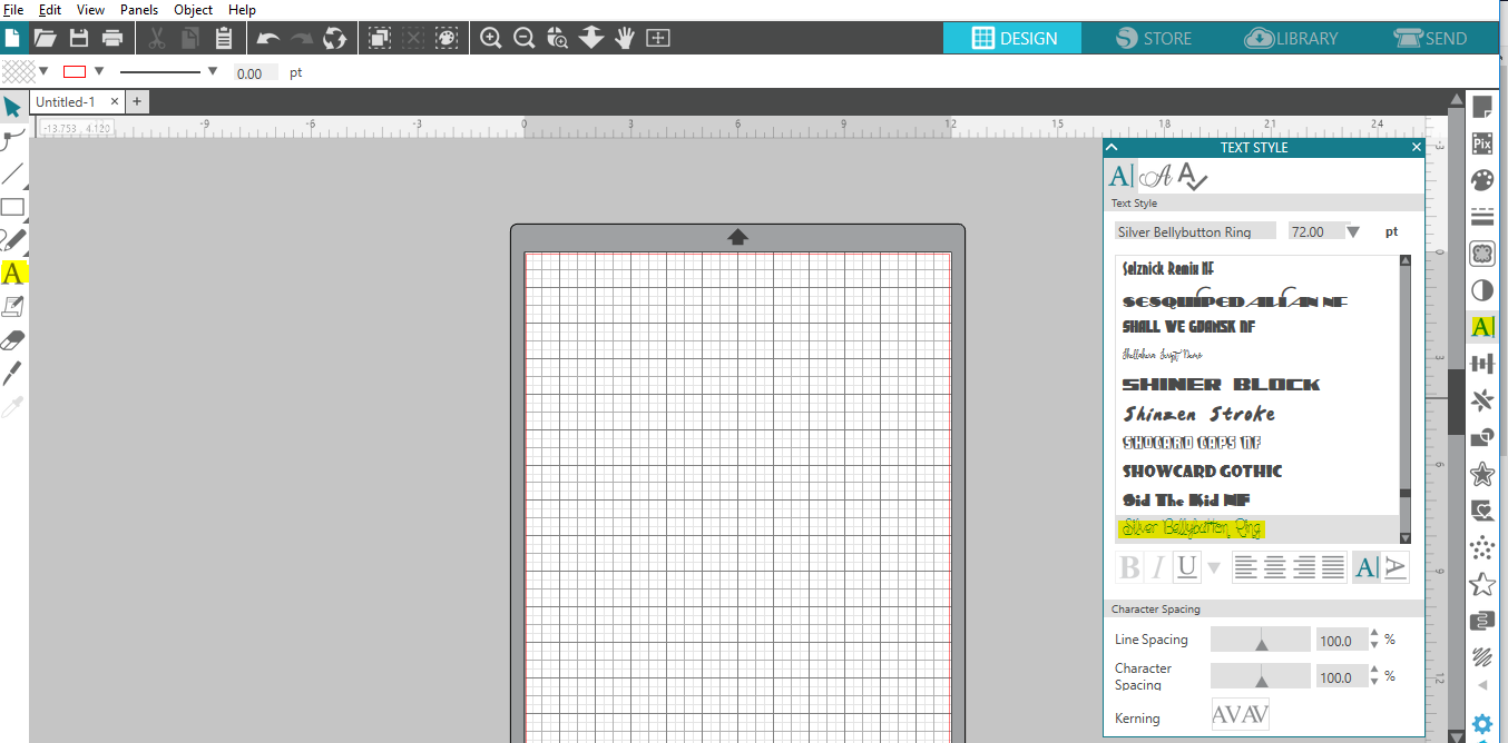 Create your first Design – Steph's Lifestyle